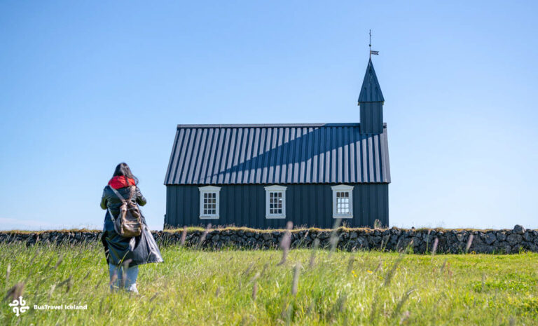 Explore Búðir Black Church in Snaefellsnes - BusTravel Iceland