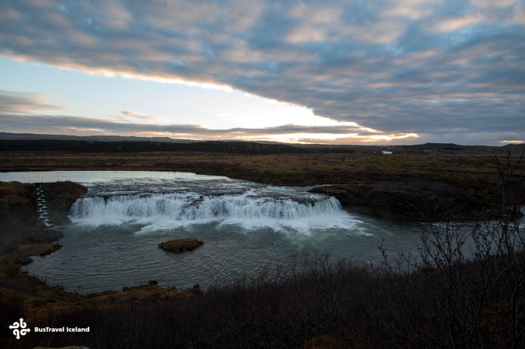 Faxi Waterfall: a Lesser-known Gem in the Golden Circle BusTravel Iceland