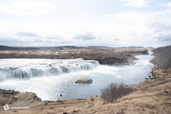 Faxi Waterfall: a Lesser-known Gem in the Golden Circle BusTravel Iceland