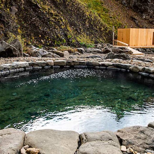 Husafell Canyon Baths Admission Ticket in Borgarfjordur - BusTravel Iceland