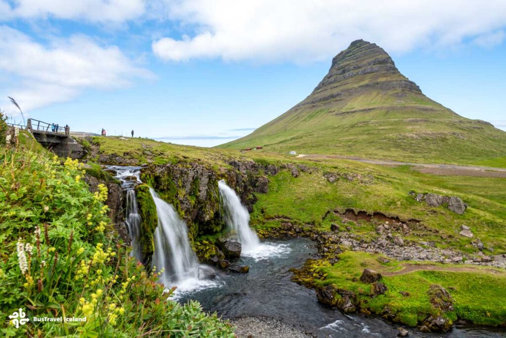 Guide to Mount Kirkjufell and Kirkjufellsfoss Waterfall - BusTravel Iceland