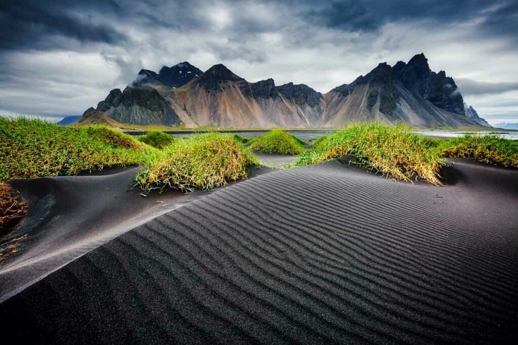 Vestrahorn – The Dramatic Mountain of East Iceland - BusTravel Iceland