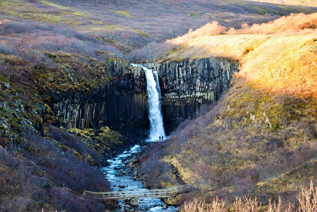 Guide to Svartifoss Waterfall in South Iceland - BusTravel Iceland