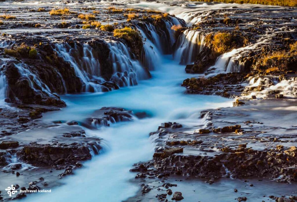 Guide to Brúarfoss Waterfall in the Golden Circle - BusTravel Iceland