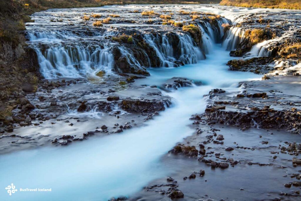 Guide to Brúarfoss Waterfall in the Golden Circle - BusTravel Iceland