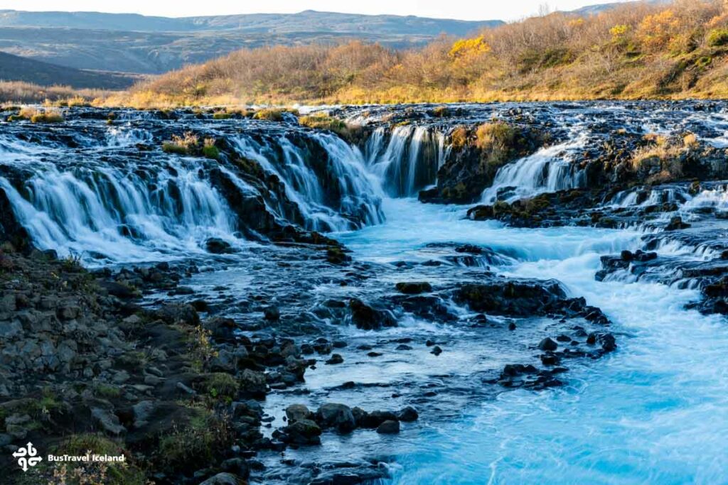 Guide to Brúarfoss Waterfall in the Golden Circle - BusTravel Iceland