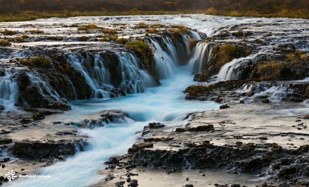Guide to Brúarfoss Waterfall in the Golden Circle - BusTravel Iceland