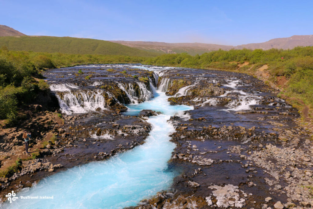 Guide to Brúarfoss Waterfall in the Golden Circle - BusTravel Iceland