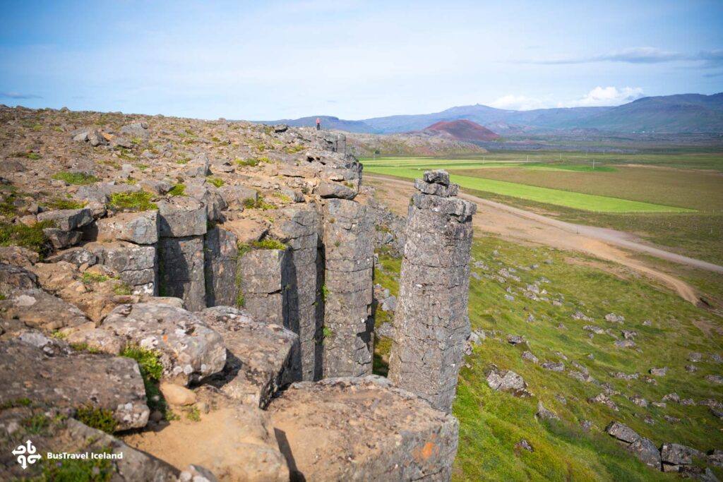 Explore Gerduberg Basalt Columns in Snaefellsnes - BusTravel Iceland