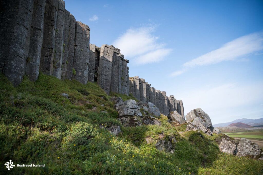 Explore Gerduberg Basalt Columns in Snaefellsnes - BusTravel Iceland