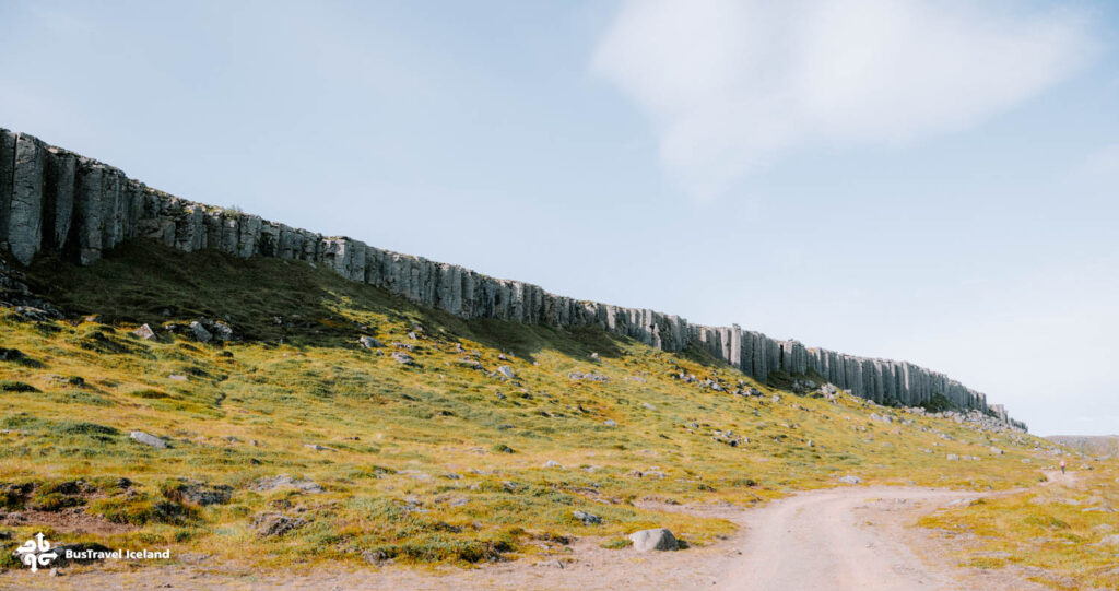 Explore Gerduberg Basalt Columns in Snaefellsnes - BusTravel Iceland